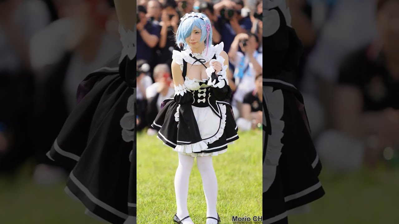 えなこさん 世界最大級の囲み Enako wall #Shorts - YouTube