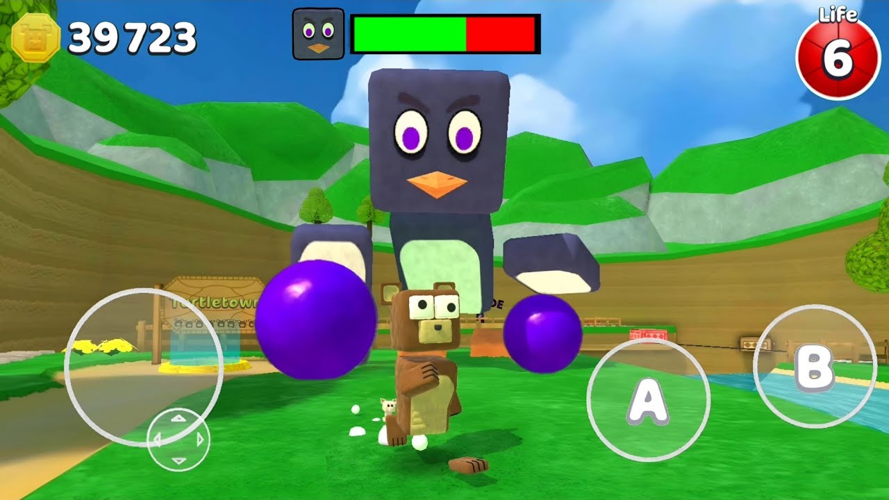 Penguin Boss In Super Bear Adventure Gameplay Walkthrough - YouTube