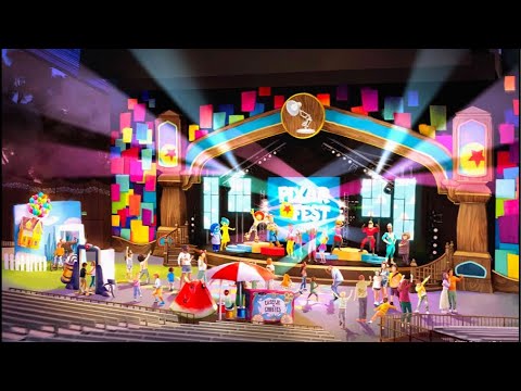 Meeting Pixar Characters at Disneyland at Pixar Fest - YouTube