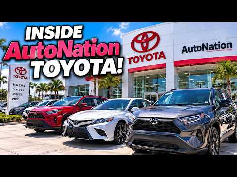 Inside AutoNation Toyota 🚗✨ | New Cars Everywhere! 