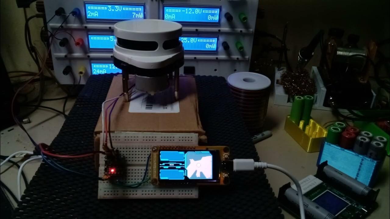 20$ Lidar on ESP32 - YouTube