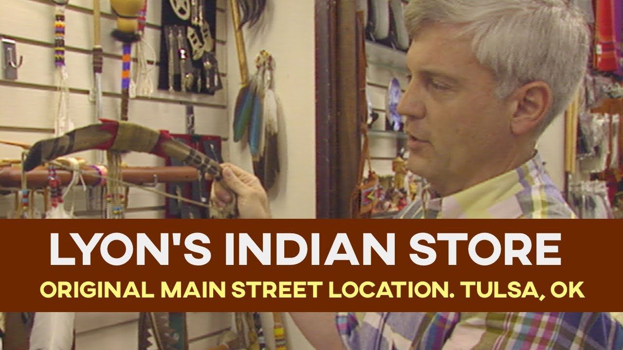 LYON'S INDIAN STORE TULSA, OK - UNEDITED - video footage of tour of ...