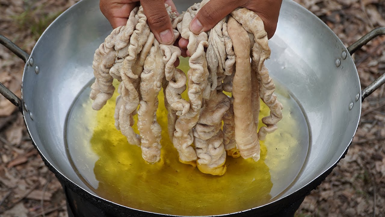 Deep Fried Chitterlings Recipe | How to Clean and Cook Chitlins in my ...