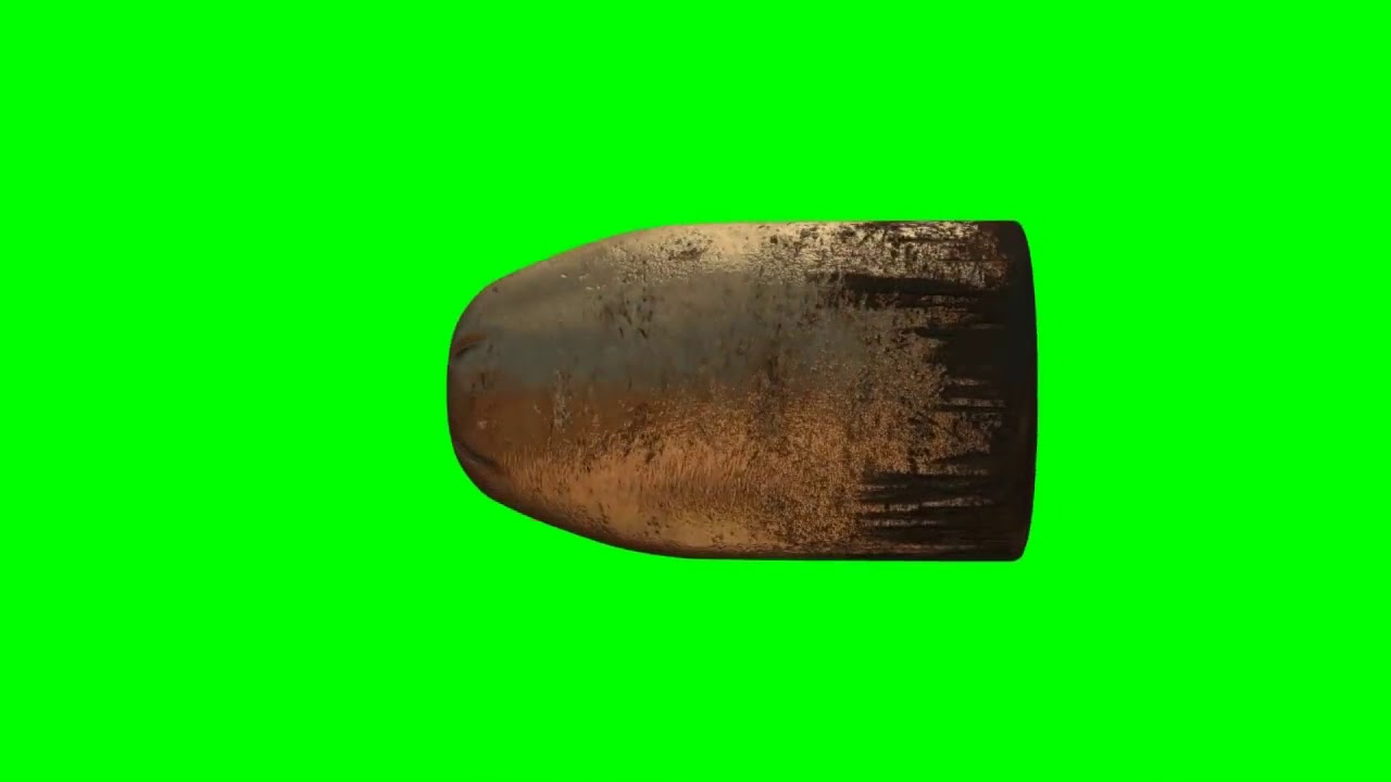 Green Screen Shooting Bullet - YouTube