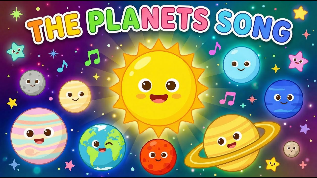 The Last Solar System song | The Planets Song 🌍🚀 | Learn the 8 Planets ...