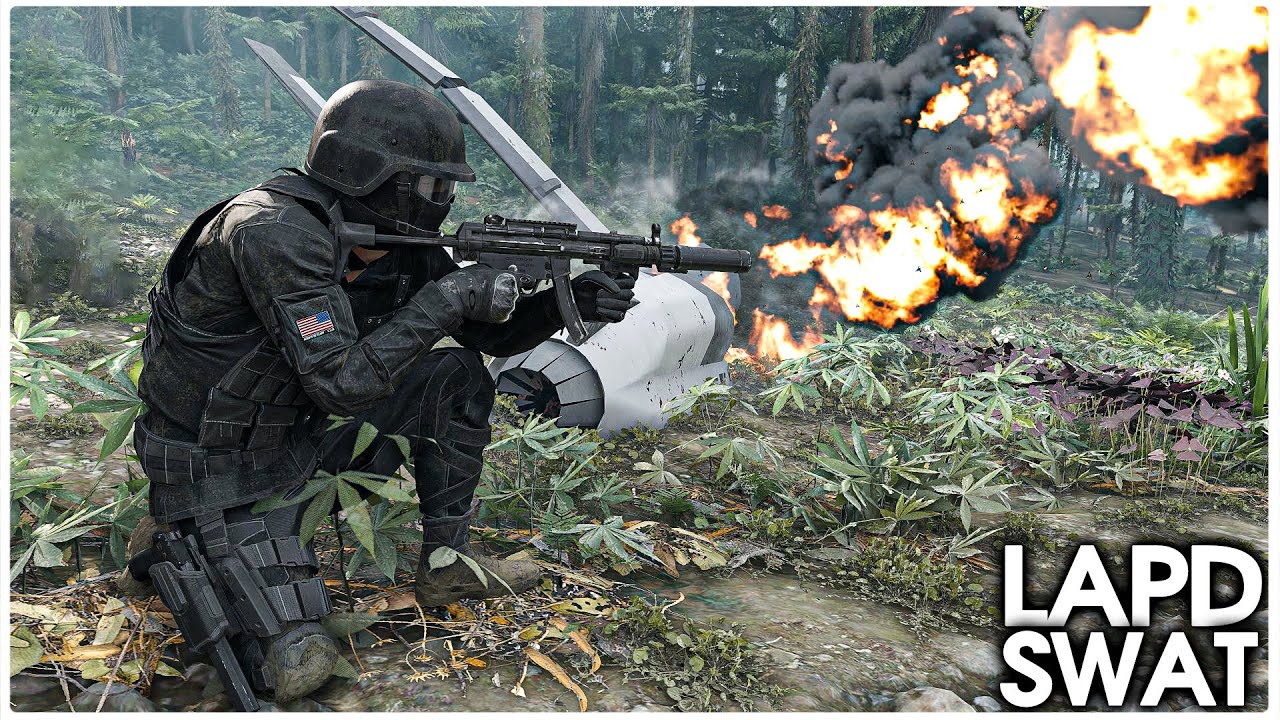 EXTREME - Ghost Recon Breakpoint - | LAPD SWAT Stealth Gameplay - No HUD Extreme - YouTube