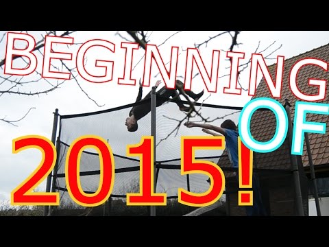 Start of 2015... (Trampoline Flips & Tricks)