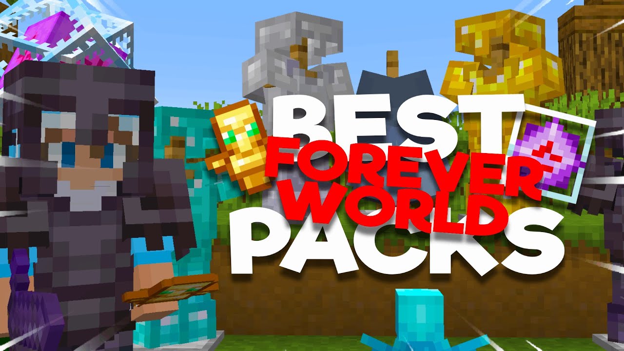 Top 3 Best Texture Packs for your Minecraft Forever World... - YouTube