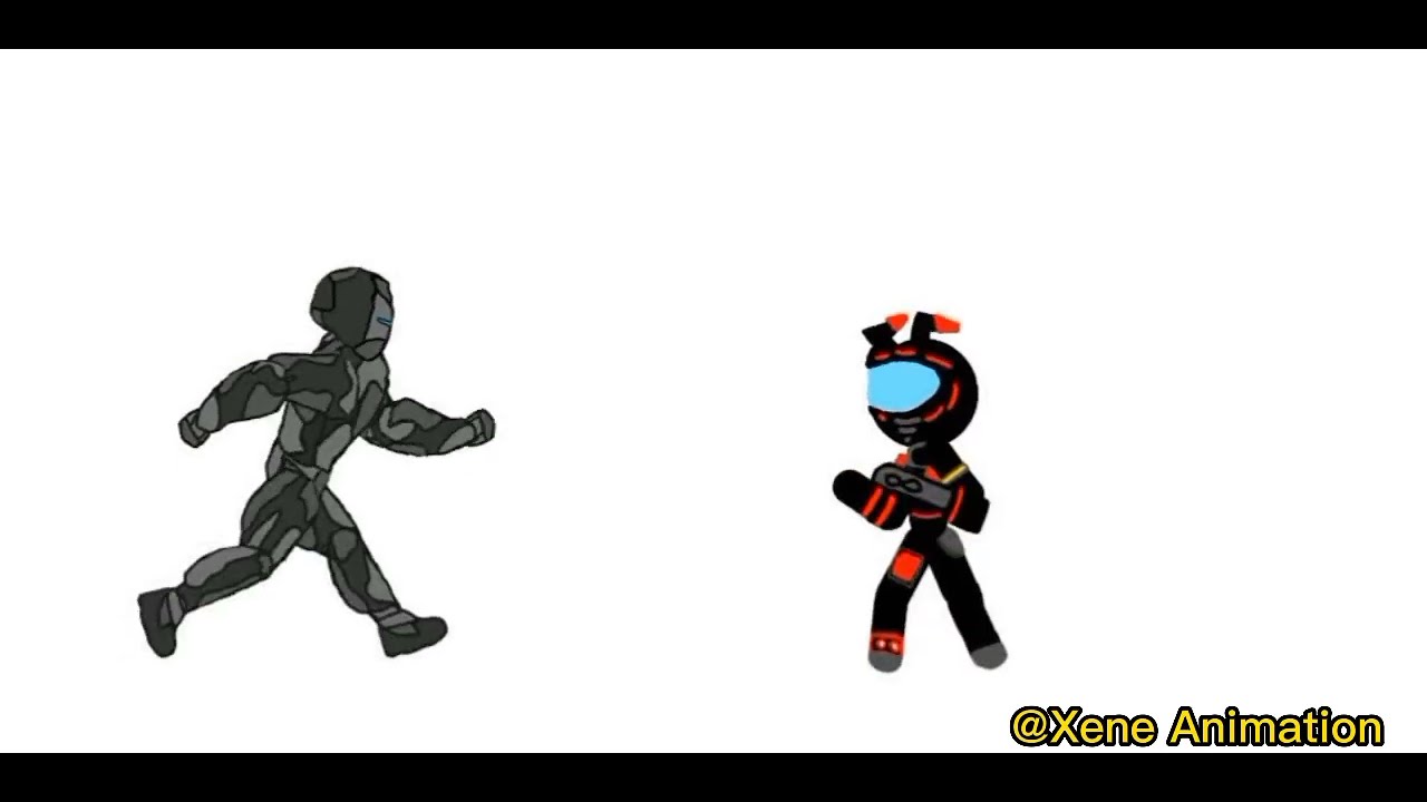 Cyborg Vs Robot (Short Animation) - YouTube