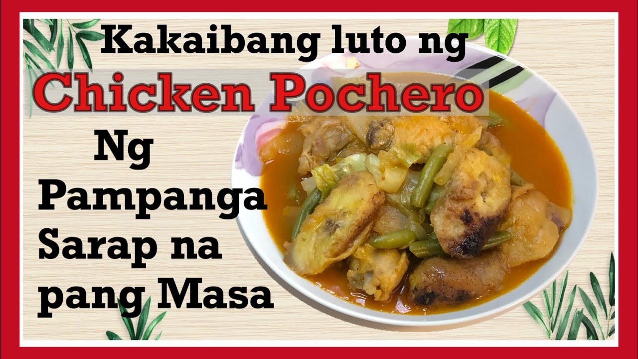 How to cook Chicken Pochero - YouTube