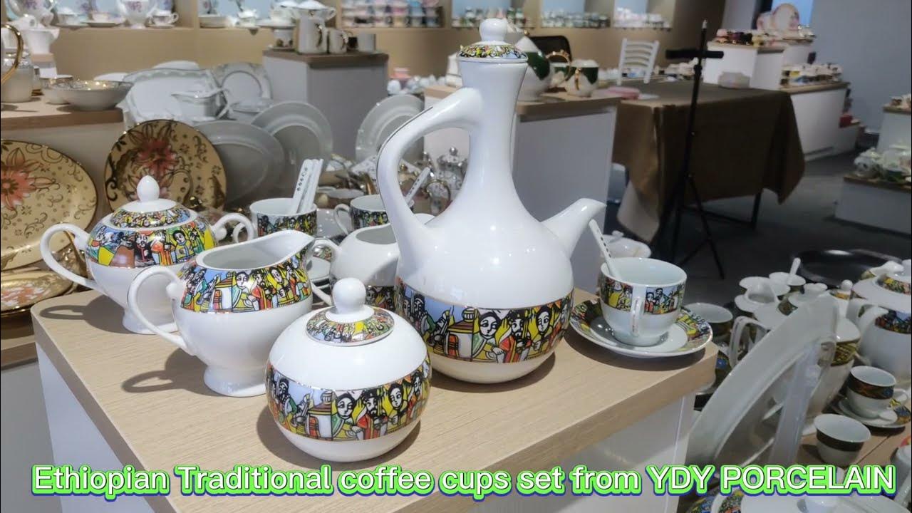 YDY PORCELAIN ethiopian design - YouTube