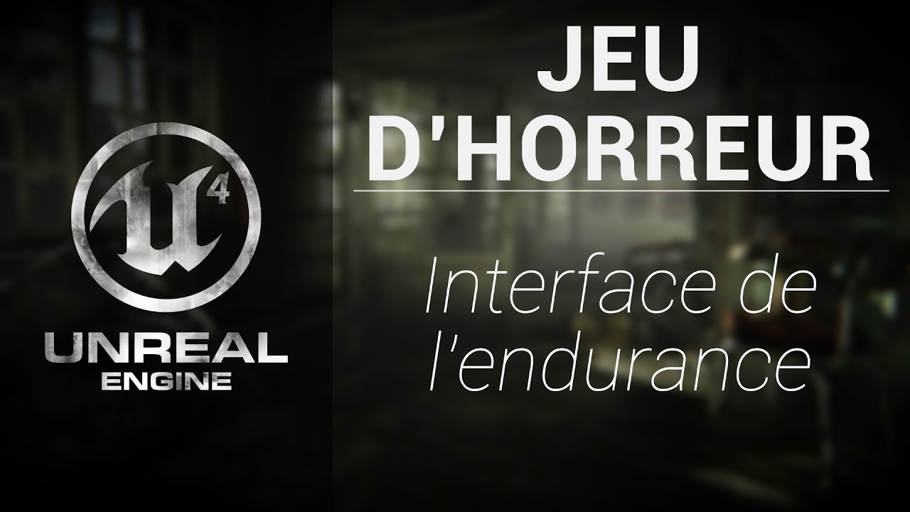 Unreal Engine 4 Horror Game Hud Stamina Youtube
