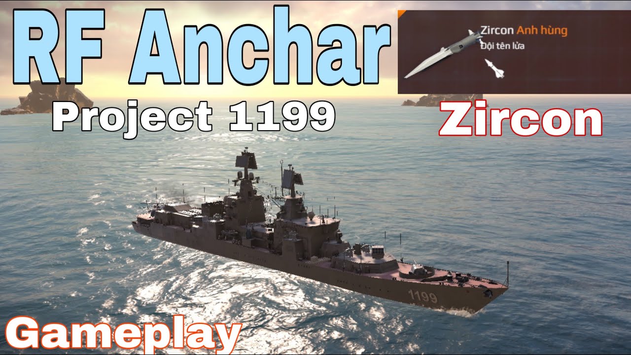 Tàu khu trục RF Anchar (Project 1199) Battle pass level40: Nên trang bị ...