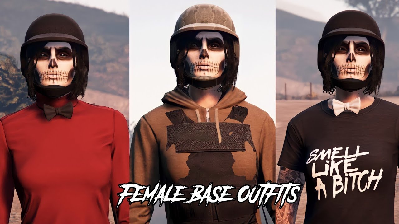 GTA 5 Online | ♡ CUTE FEMALE BASE OUTFIT COMPONENTS! (Ps4/Xbox One/PC ...
