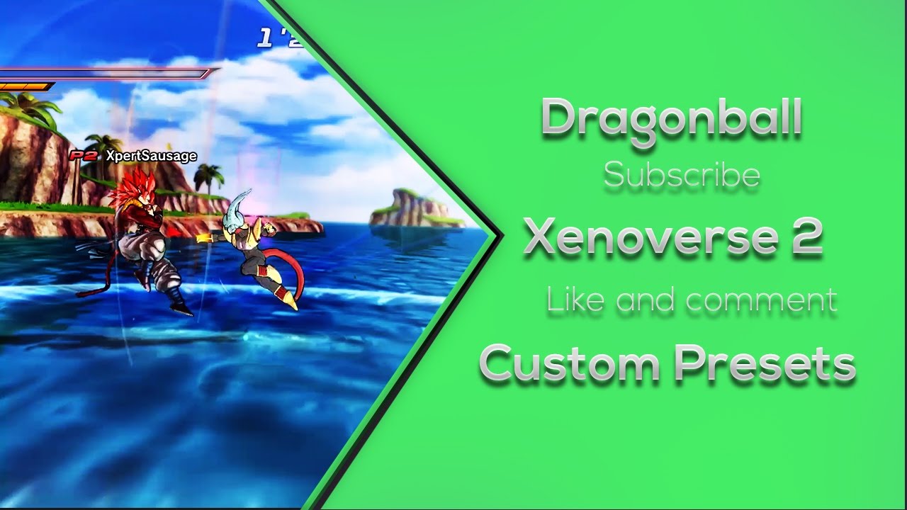How to Build Custom Presets in DragonBall Xenoverse 2 - YouTube