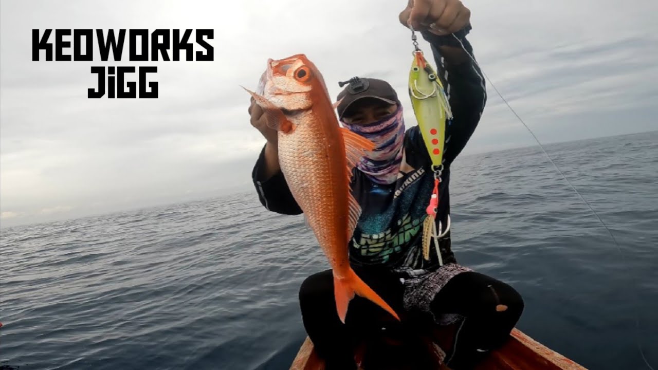 Catch & Cook | 1st Time makahuli sa Jigg | Effective pala ng Keoworkas ...