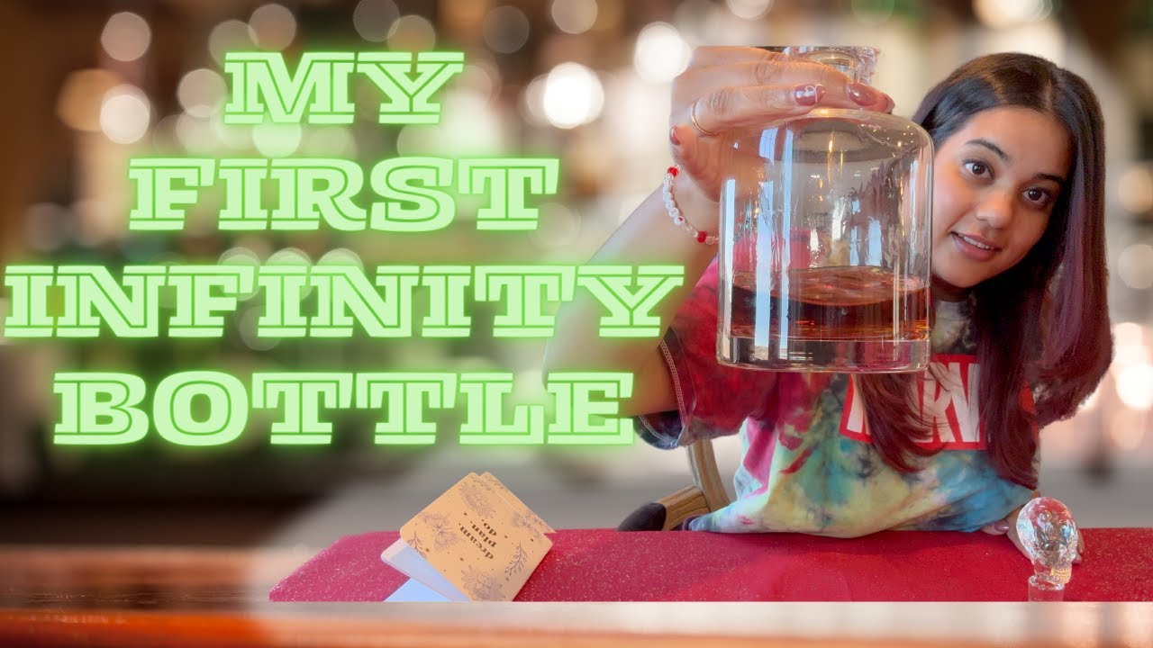 My First Infinity Bottle Creation! - YouTube