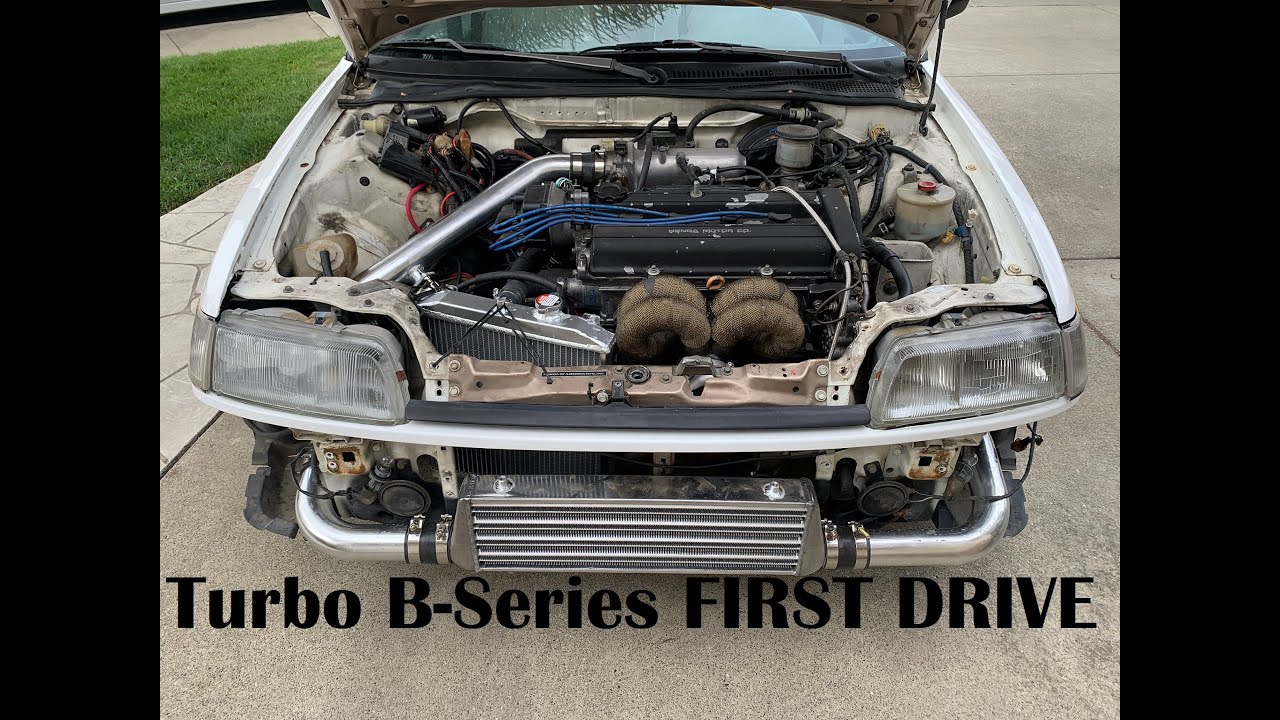 EF civic Sedan B18B Turbo Build Ep. 6 (Test drive!) - YouTube