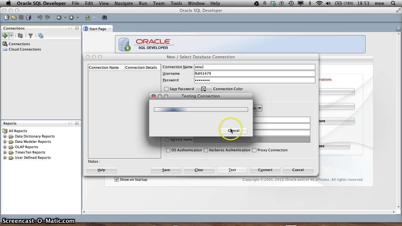 Connection à la base de données Oracle de l'UQAM - SQL Developer - YouTube