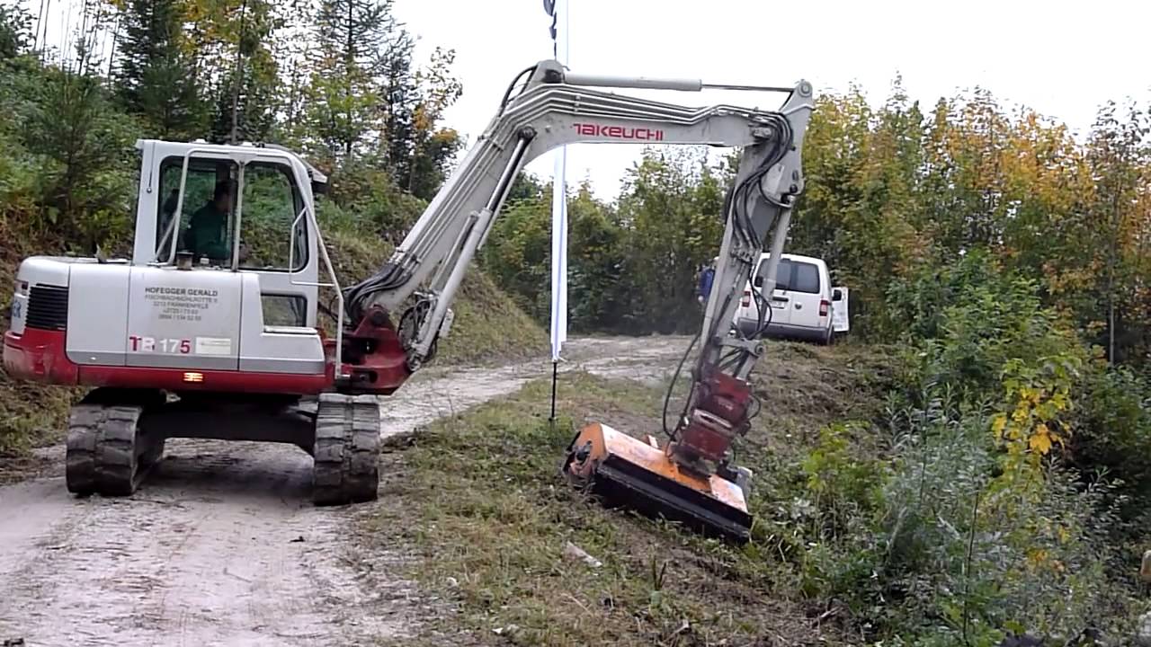 Takeuchi & Berti Mulcher - YouTube
