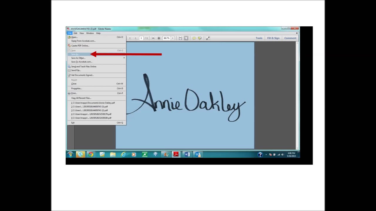 E signature Tutorial Video - YouTube