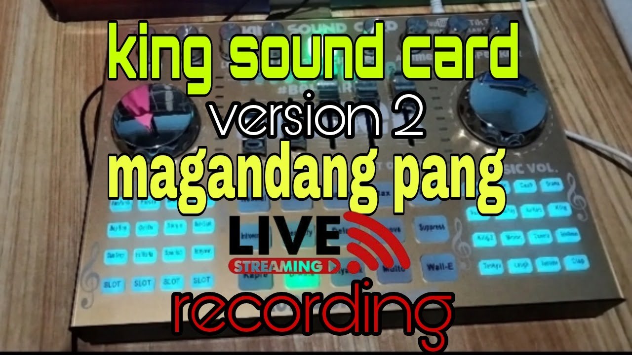 King sound card version 2 ||@JUNEATS87 #unboxing - YouTube