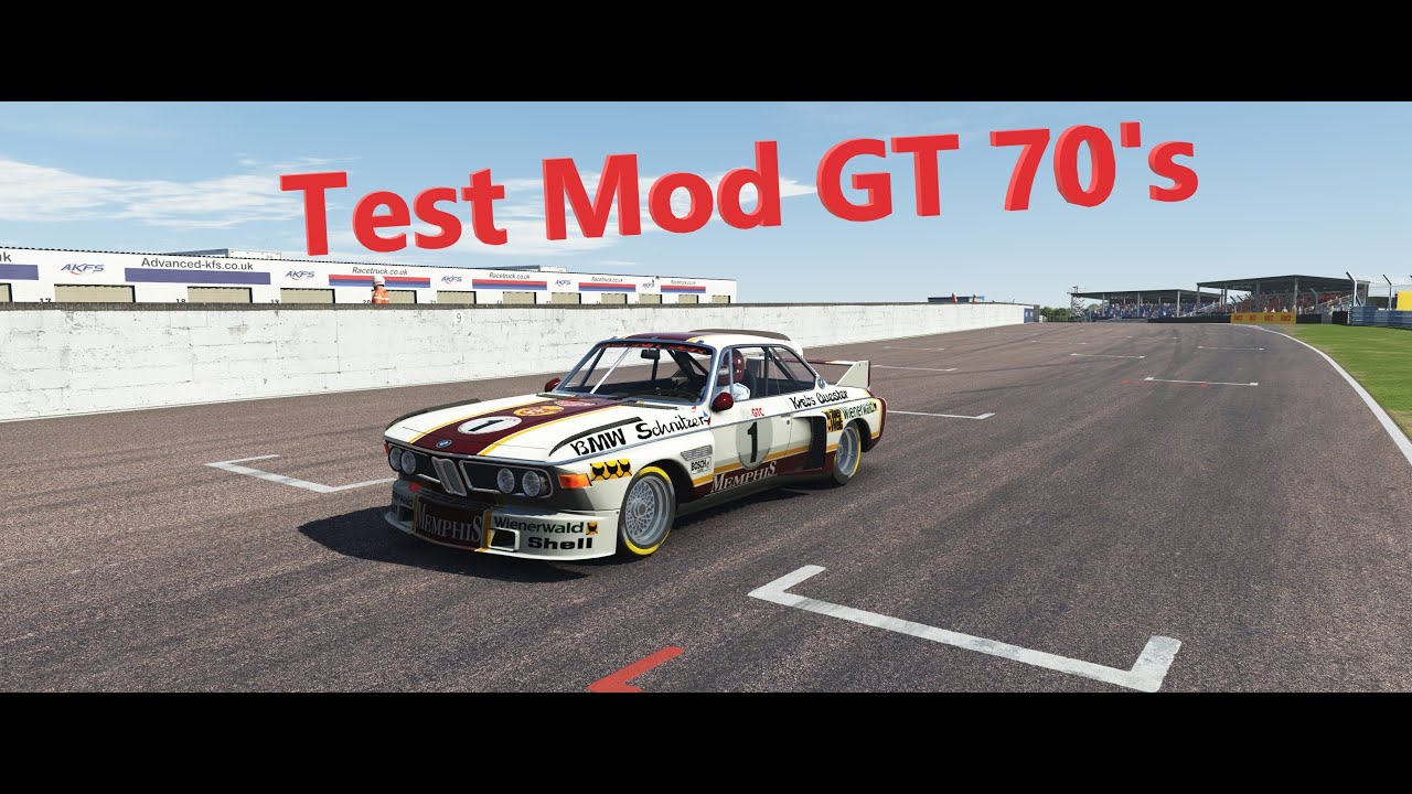 rFactor 2 =Test Mod GT 70's= - YouTube