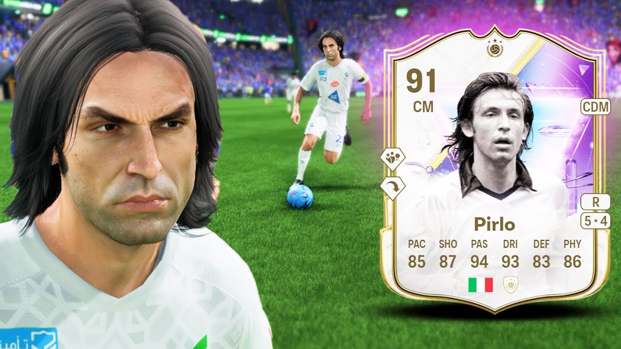 91 FUTURE STARS ICON PIRLO SBC PLAYER REVIEW | FC 25 ULTIMATE TEAM ...