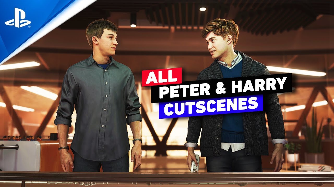 Marvel's Spider-Man 2 (PS5): All Peter Parker & Harry Osborn Cutscenes ...