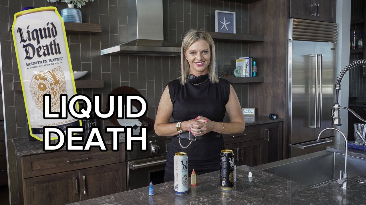 LIQUID DEATH - DEATH FOR YOUR BODY | Healthy Hydration - YouTube