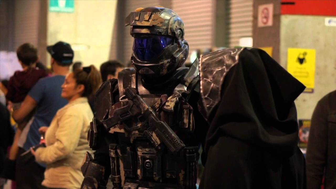 Armageddon Expo - Awsome ODST Cosplay - YouTube