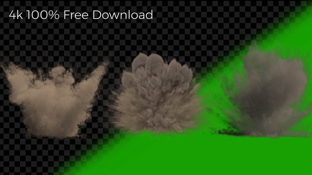 Green Screen Dust Explosion | 4k Dust Explosion - YouTube