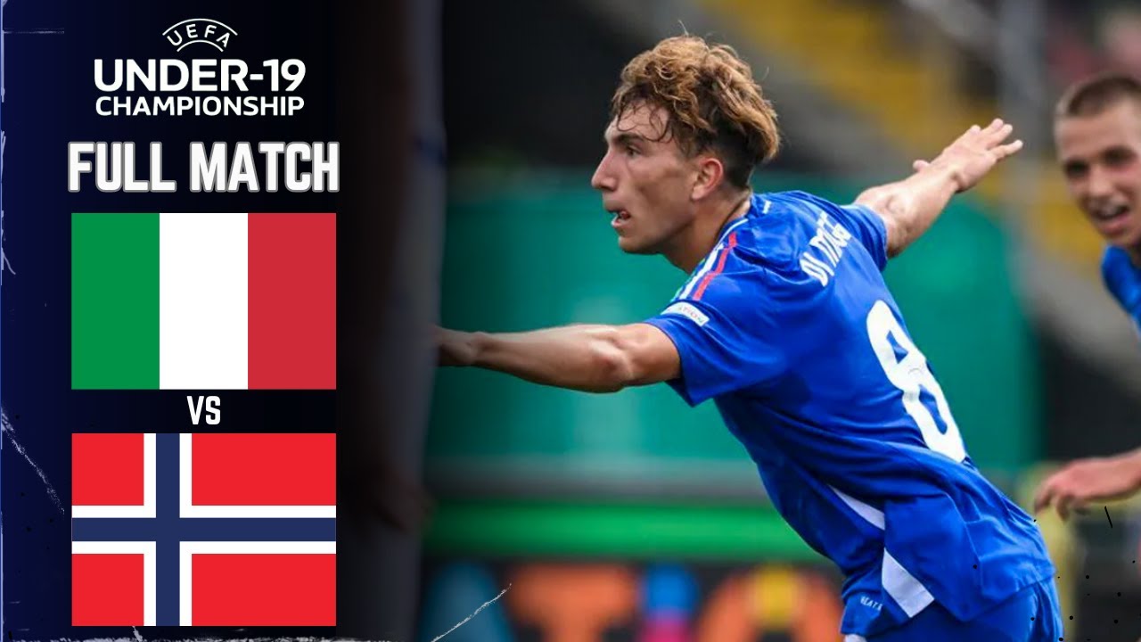 Full Match Italy vs Norway | U19 Euro Championship | July 15, 2024 ...