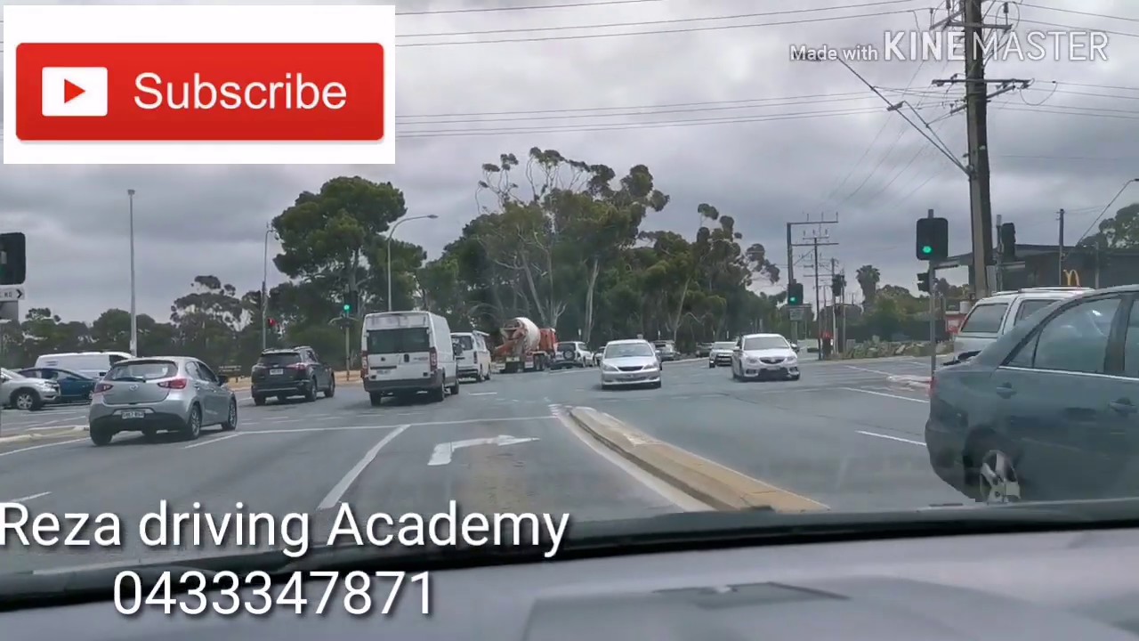 How he can drive Second driving lesson# driving school in Australia ...