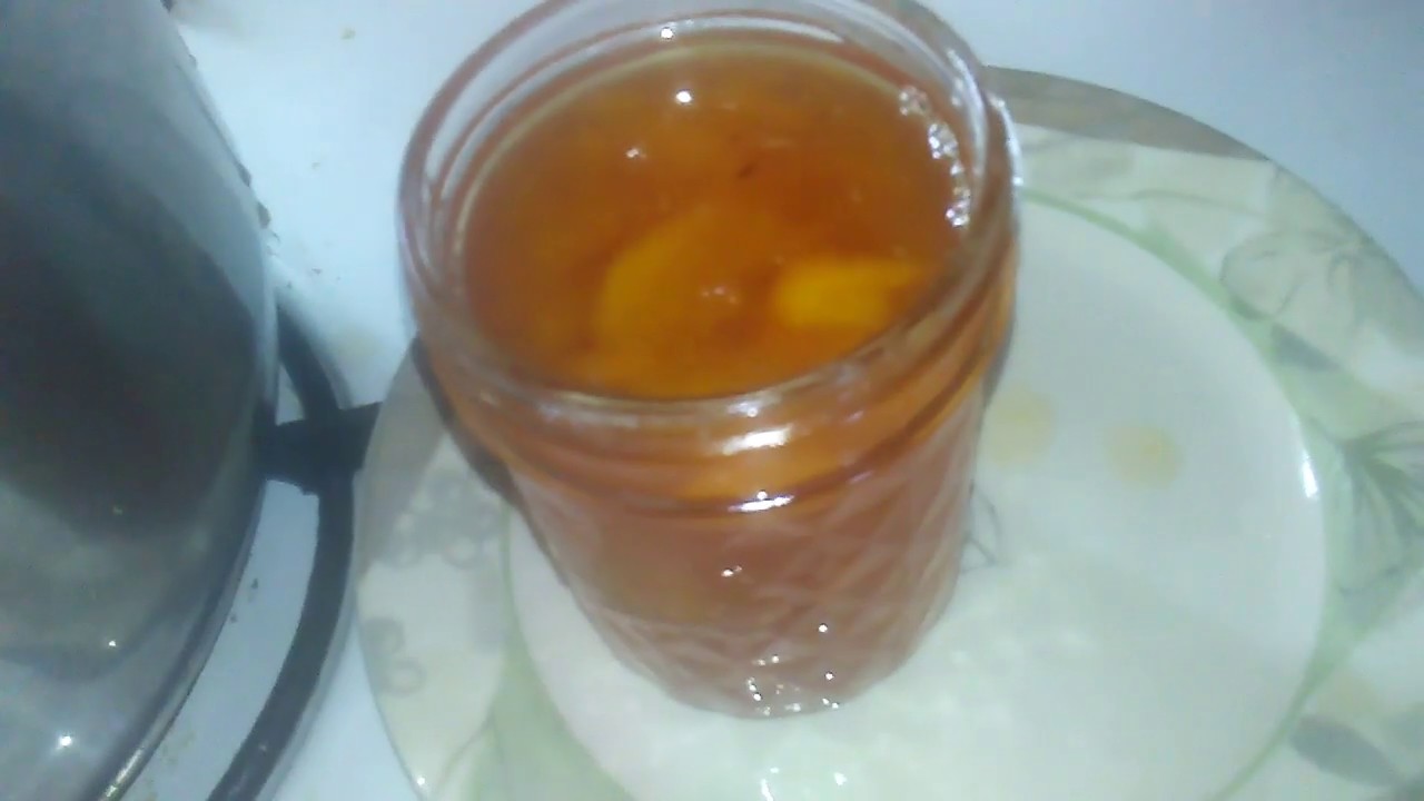 Remaking runny peach jam - YouTube