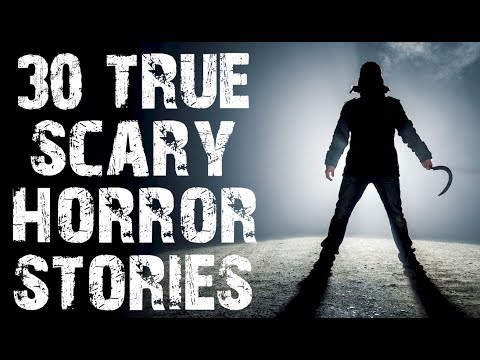 30 TRUE Disturbing Scary Stories In The Dark | Mega Compilation ...