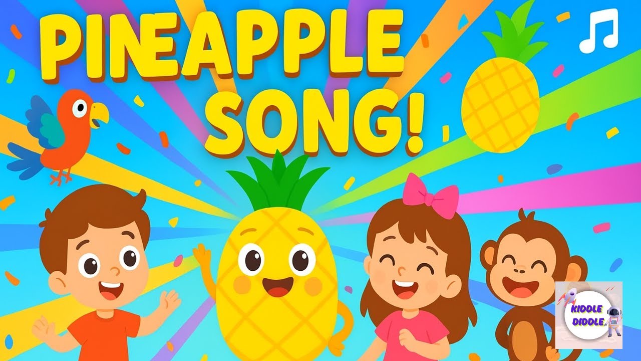 🍍Pineapple Song That Will Make You Smile! | 🍍 | Song for Kids! - YouTube