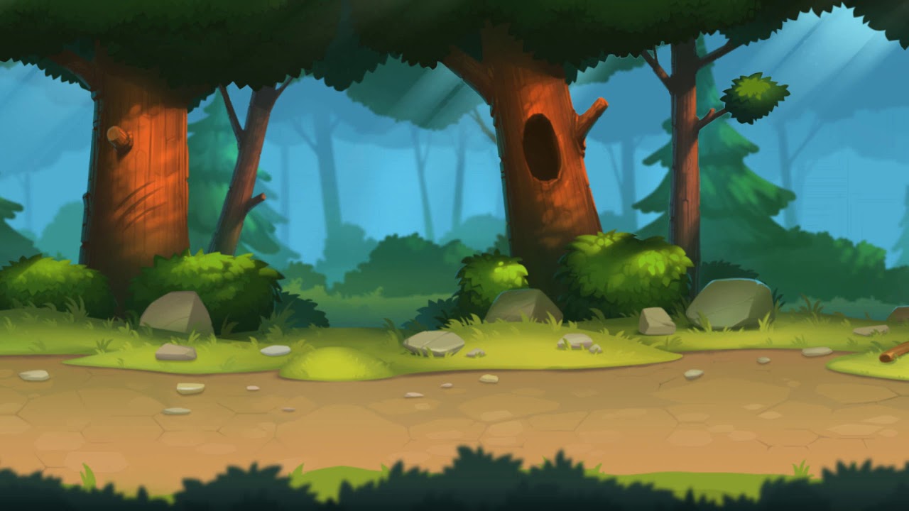 Dynamic Fantasy Backgrounds: Light Forest - YouTube