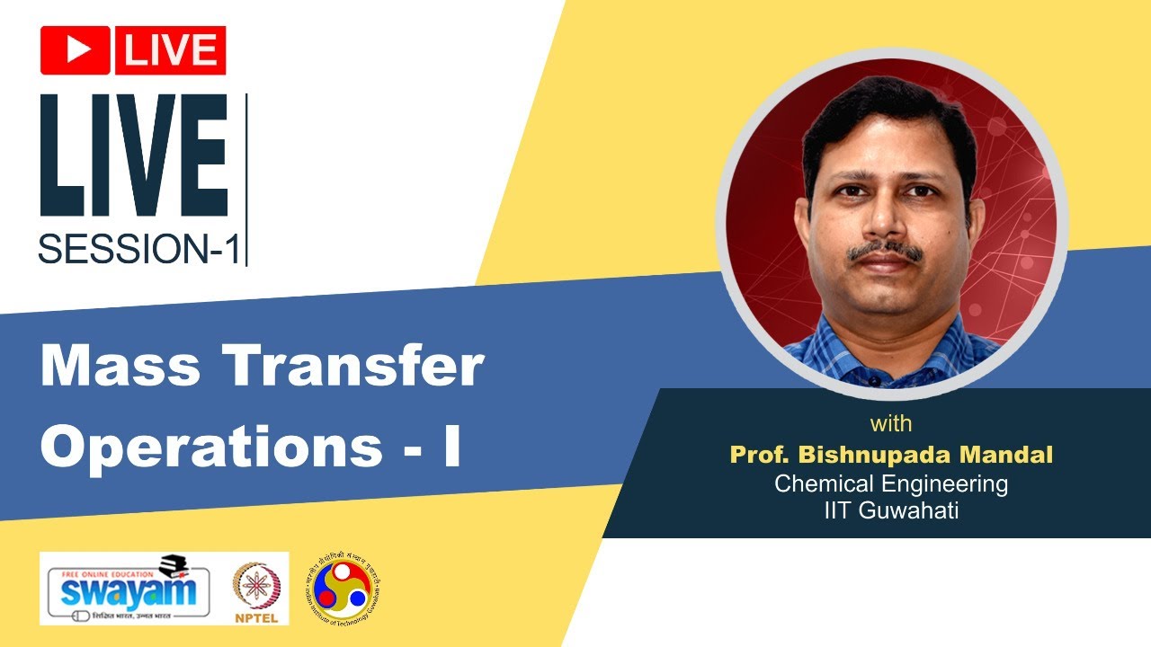 Mass Transfer Operations -I - YouTube