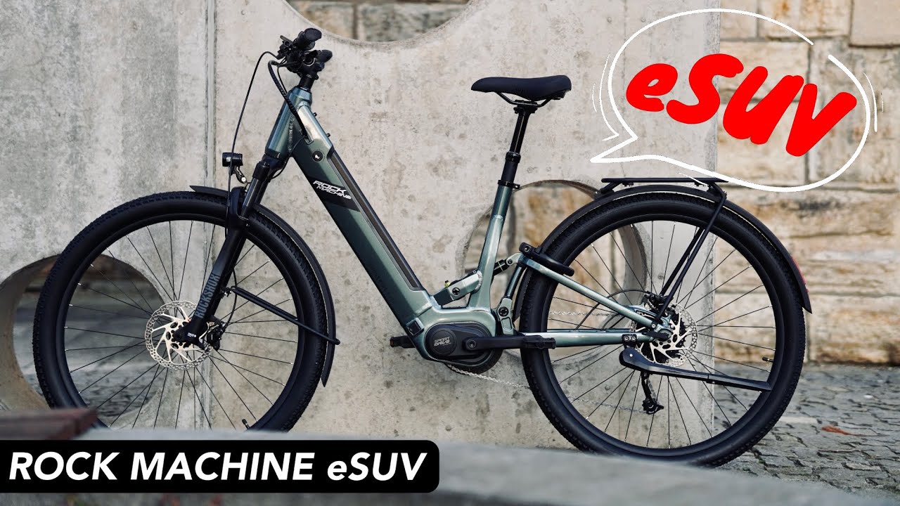 Nové eSUV od Rock Machine / Crossride e450 FS Touring - - - BIKESTOCK ...