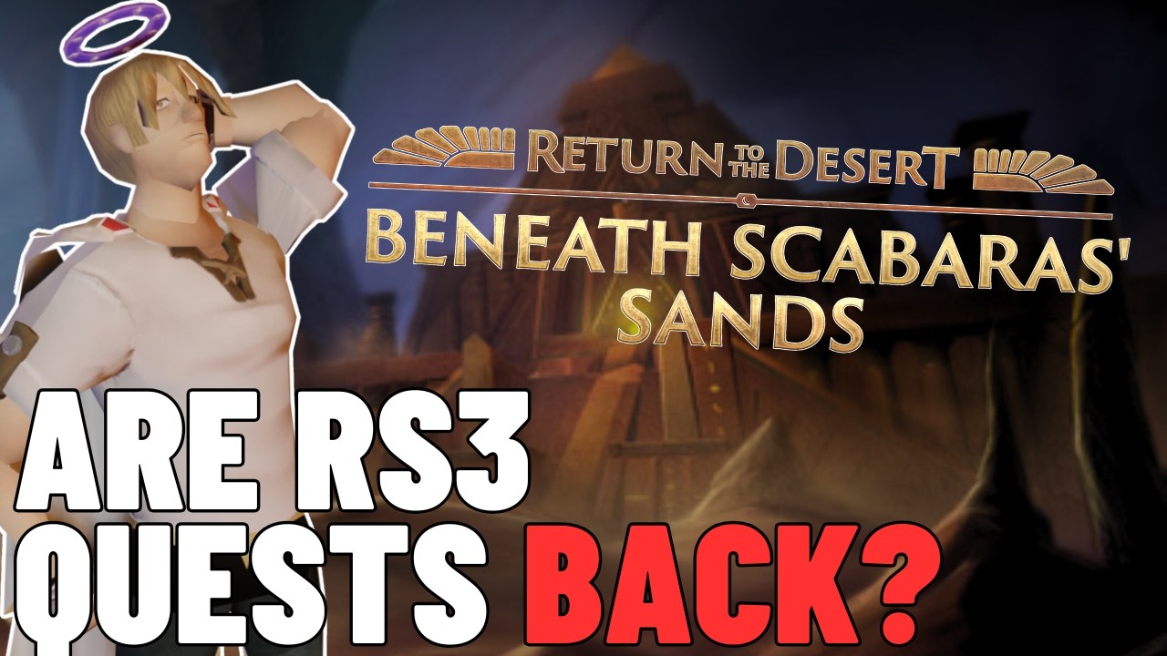 Is The Beneath Scabaras Sands Quest In RS3 ACTUALLY Good...? - YouTube