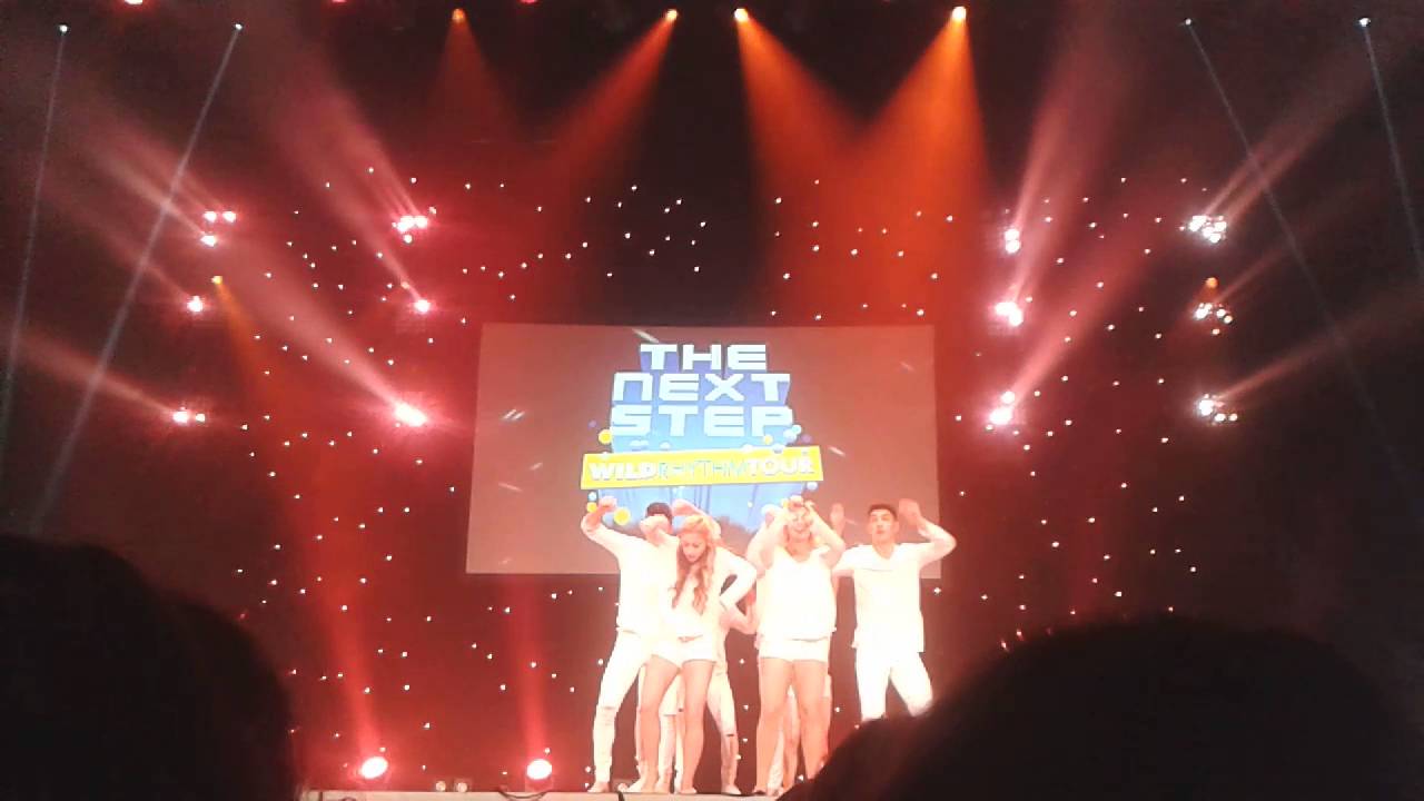 The next step wild rhythm tour-part 2 group dance firefly - YouTube