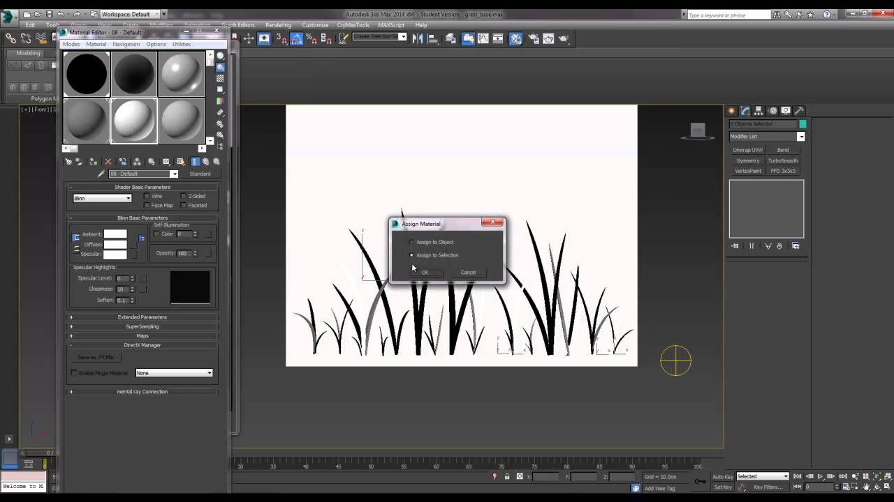Unreal 4 Foliage: Part 02 Making Grass Masks - YouTube