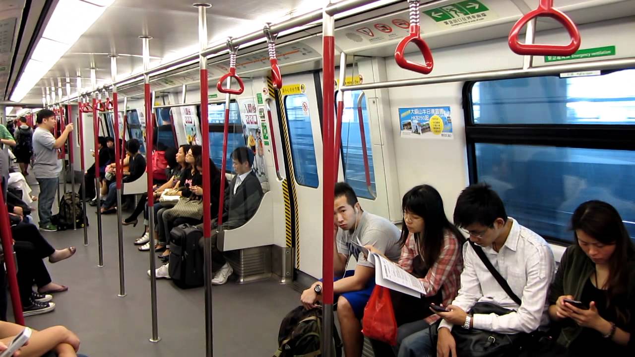 MTR A-Train [V606-V806] journey from Nam Cheong → Olympic (» Hong Kong ...