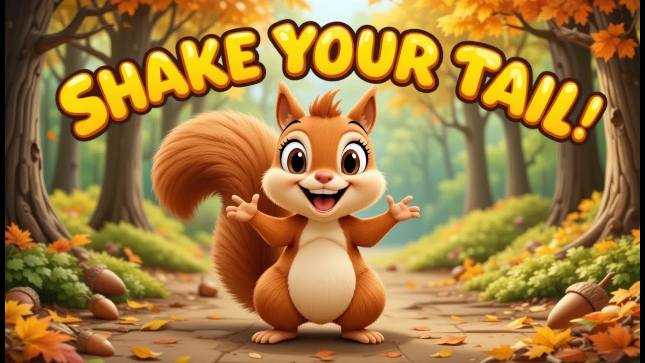 Let’s Dance! Shake Your Tail | Fun 3D Kids Song & Moves - YouTube