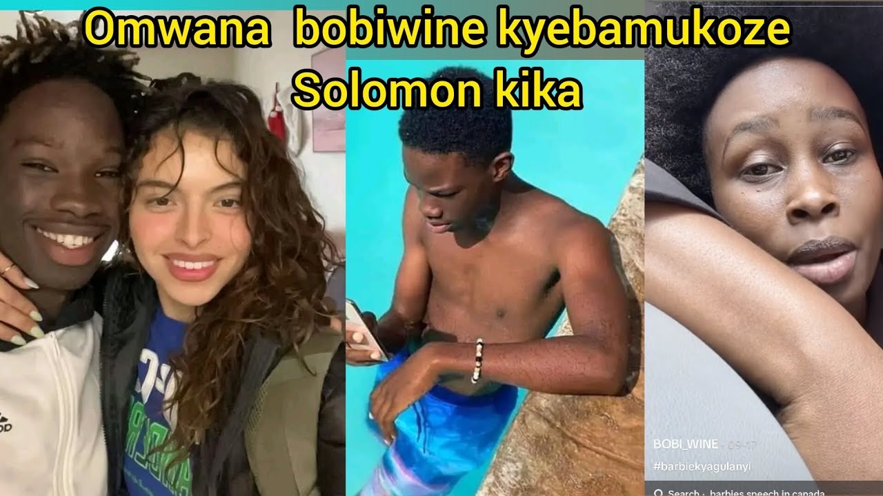 Omwana wa Bobiwine Solomon Kampala ne Girlfriend we maziga😭 abantu ...