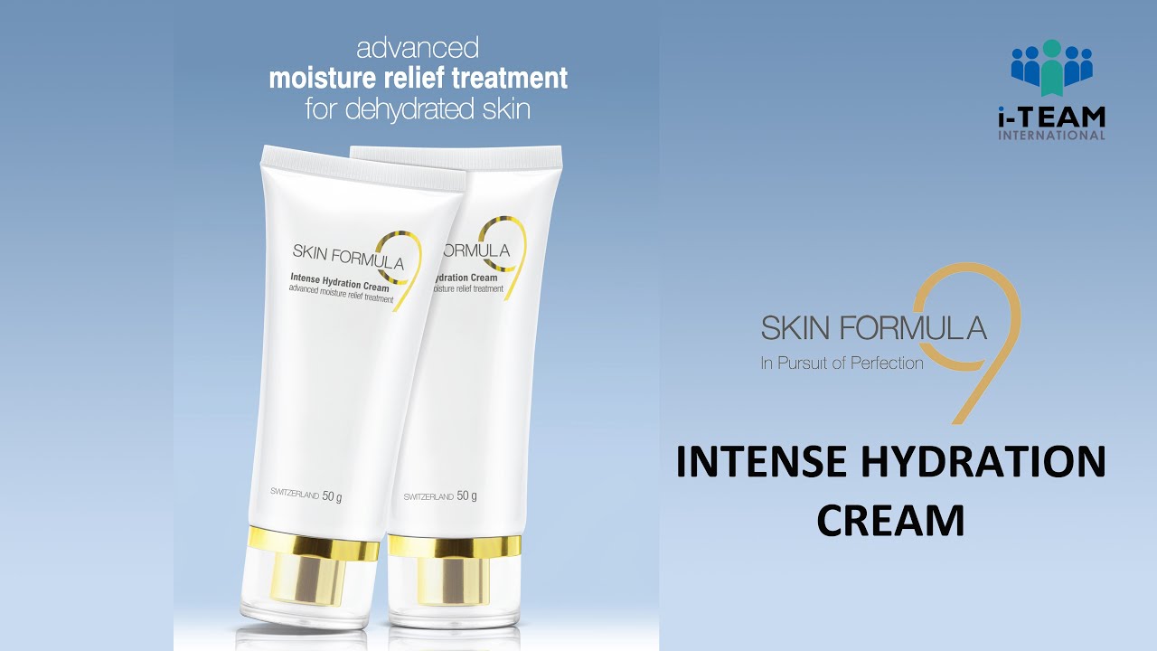 Skin formula 9 Intense Hydration Cream Demonstration. - YouTube