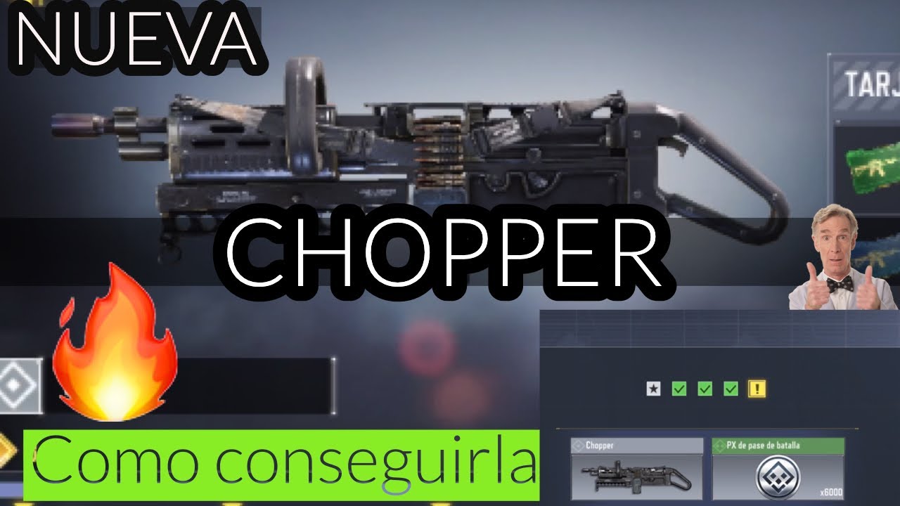 COMO CONSEGUIR LA NUEVA *CHOPPER* BRUTAL | COD MOBILE - YouTube
