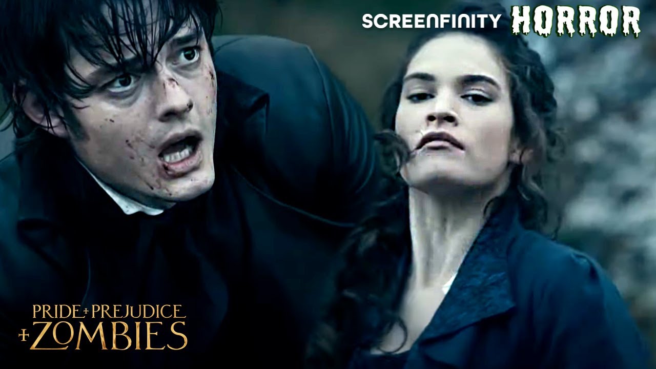 Elizabeth Bennet saves Mr. Darcy from the undead | Screenfinity Horror ...