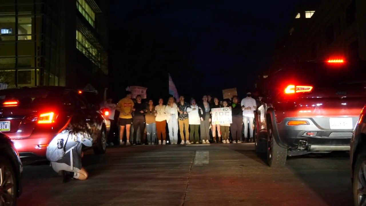 Matt Walsh Protest - YouTube